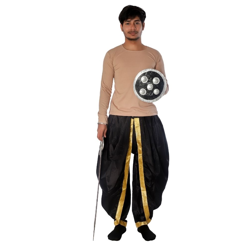 Chhau Dance Fancy Dress for Boys | Red & Orange
