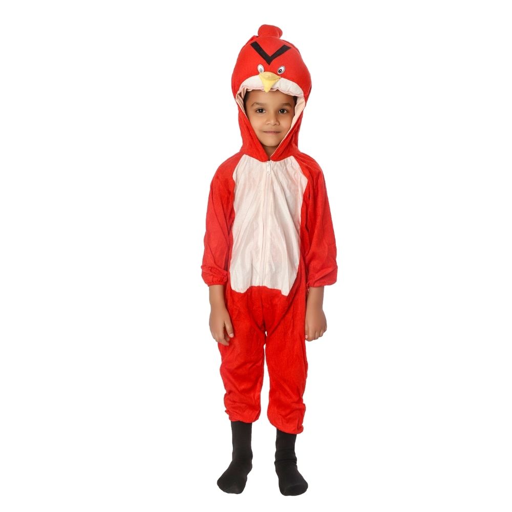 Angry Bird Fancy Dress White & Red | Kids Costume