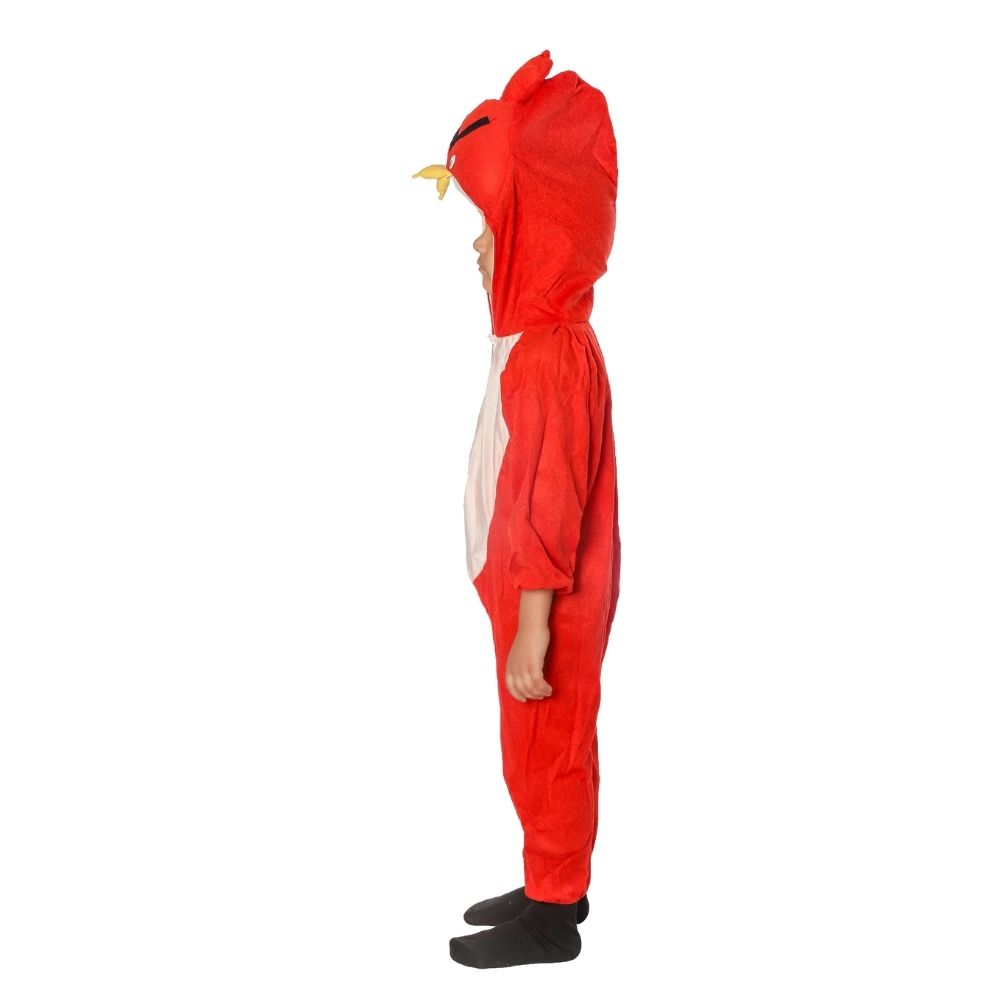 Angry Bird Fancy Dress White & Red | Kids Costume