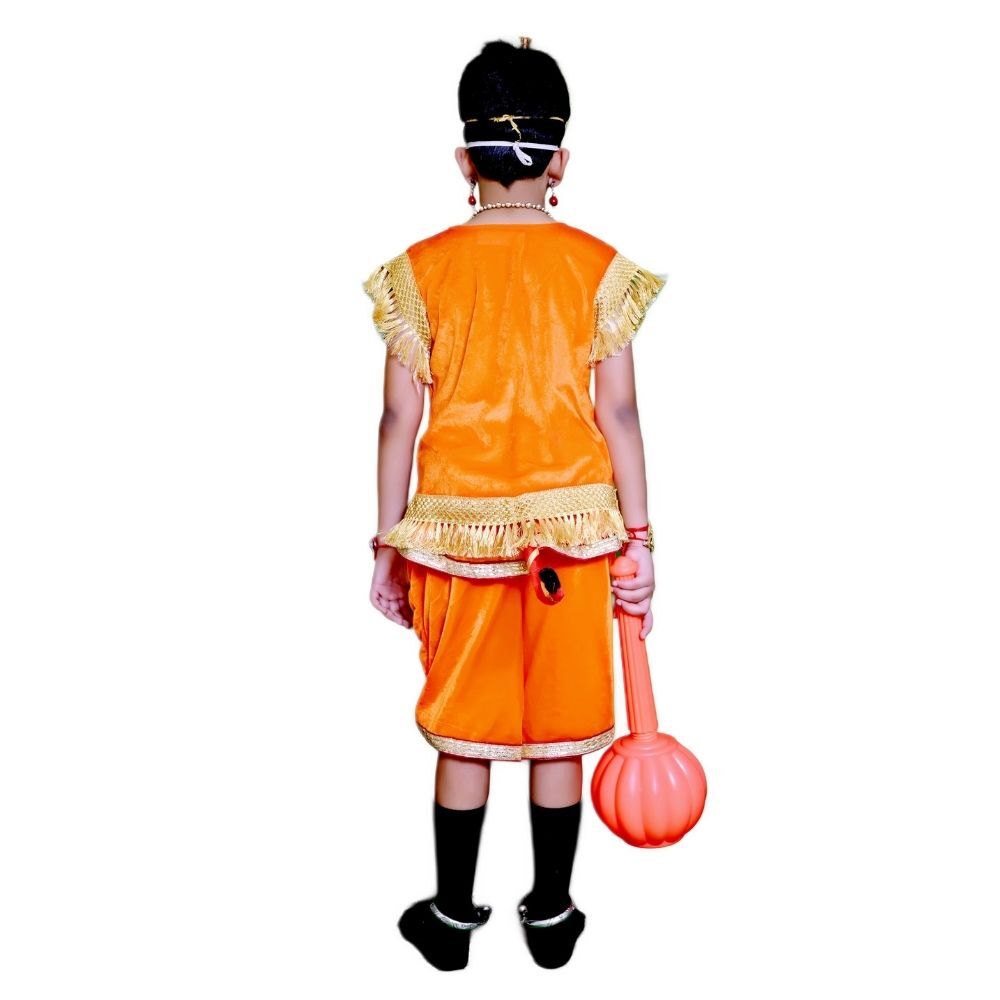 Lord Hanuman Fancy Dress Costume – Ramleela Costume for Boys