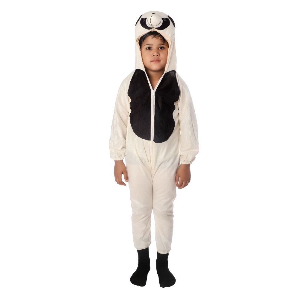 Panda Fancy Dress Costume for Kids – Unisex Animal Jumpsuit for Fancy ...