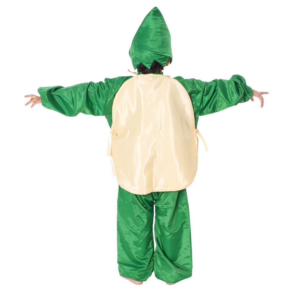 Potato Fancy Dress Costume for Kids – Vegetable-Themed Outfit in Green ...